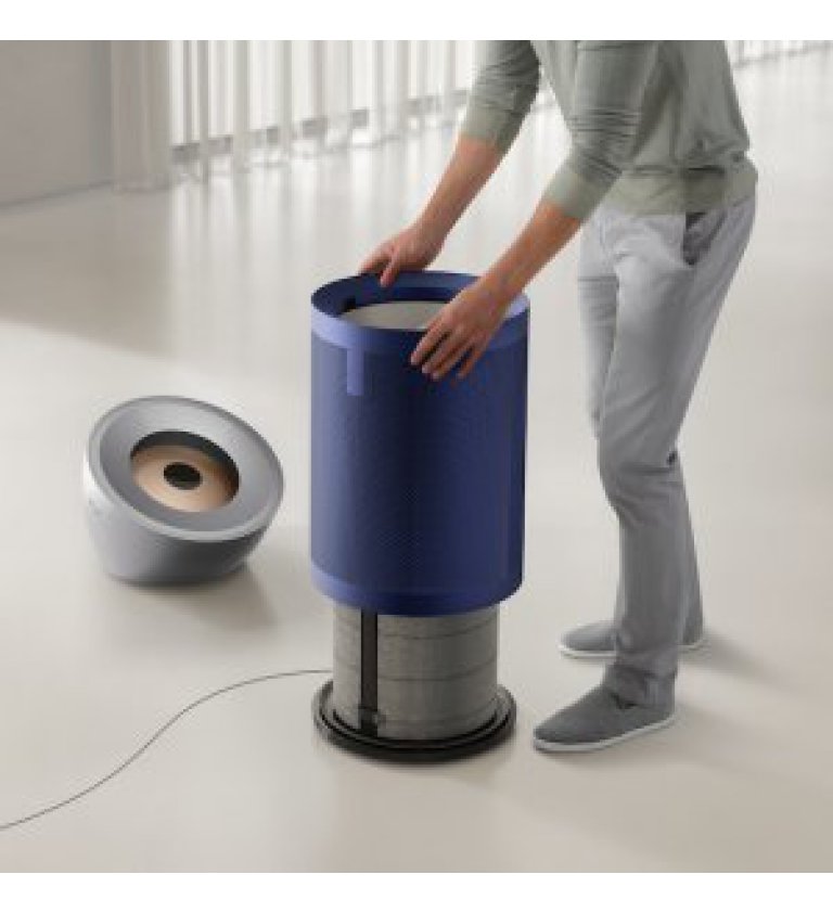 Auction Dyson BP03 10-Speed Smart Blue/Nickel HEPA Air Purifier ENERGY STAR