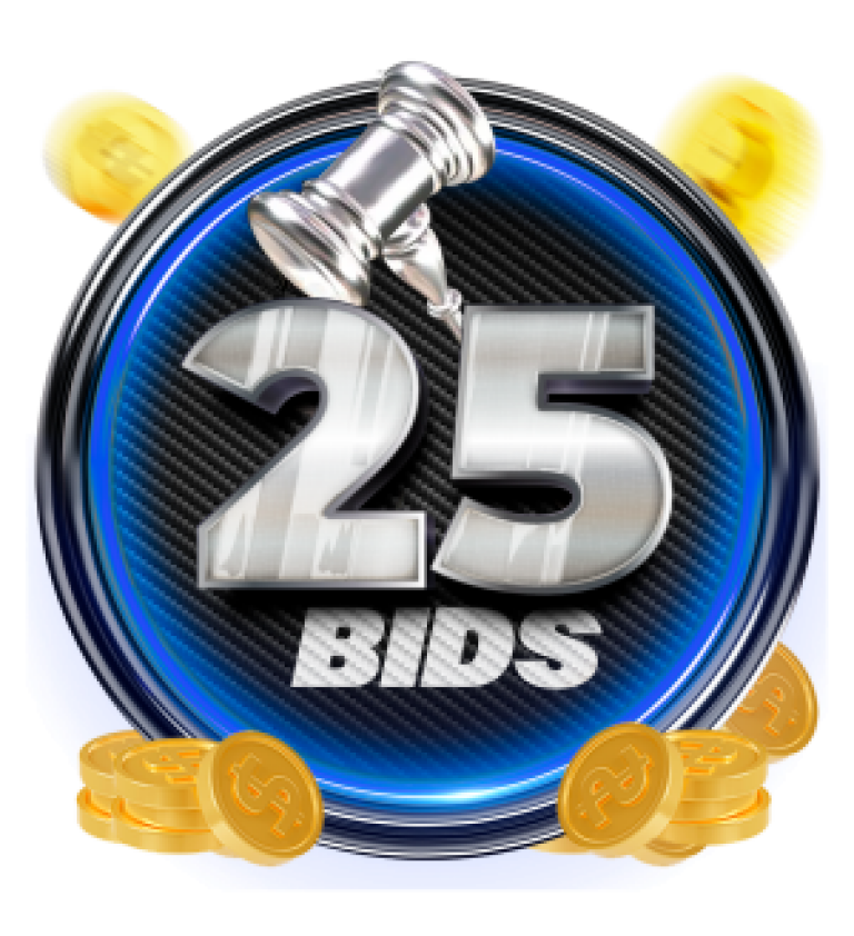 Auction Pack 25 Bids